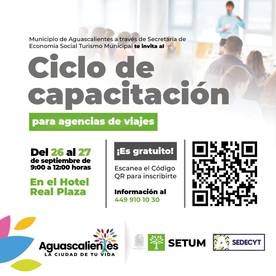 Convoca SETUM a Participar en el Ciclo de Capacitación para Agencias de ...