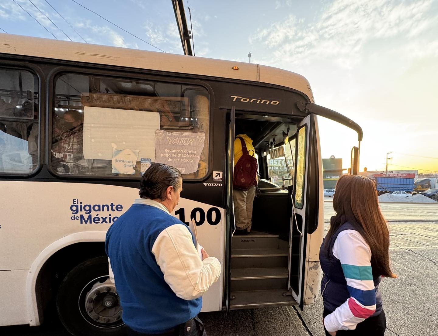 Tere Jiménez Realiza Supervisión de Rutas de Transporte Público